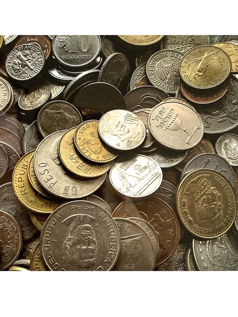 CUADRO FOTO MONEDAS - Comprar en salazar casa