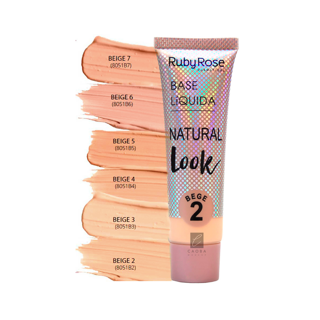Base Ruby Rose Original Natural Look - Caobamakeup