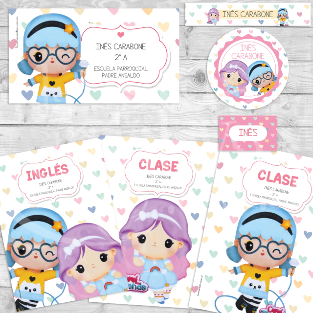 DISEÑO NENAS (VC122) - Comprar en La Usina Creativa