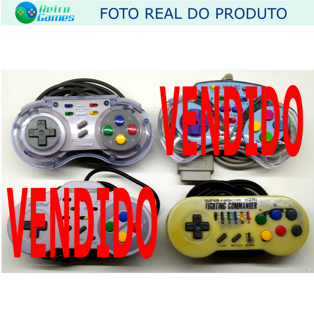 CONTROLE TURBO SNES - Comprar em Retro Games