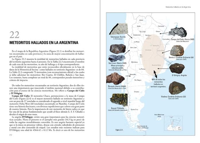 Meteoritos. Restos rocosos del Sistema Solar Primitivo.