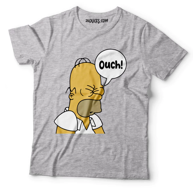 OUCH! - HOMERO SIMPSON - Comprar en 26DUCKS REMERAS