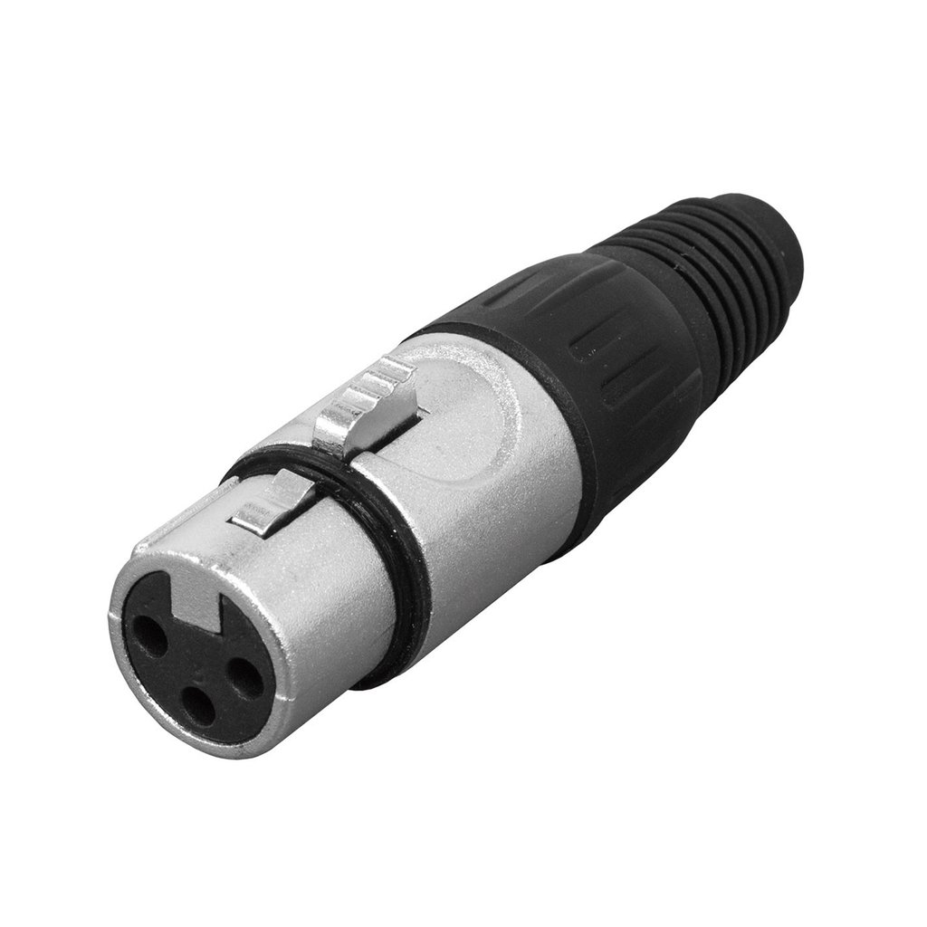 Conector Canon XLR Hembra Ampro - Arte Digital