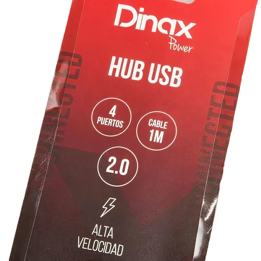 Hubs 4 Puertos USB Dinax DX-HUB1M - Arte Digital