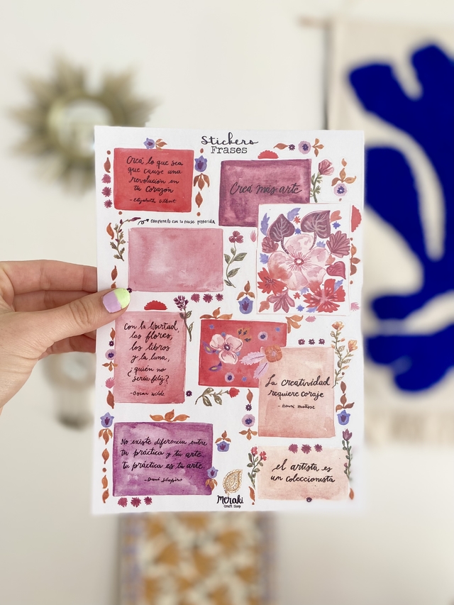 Stickers Frases - Comprar en Meraki Craft Shop