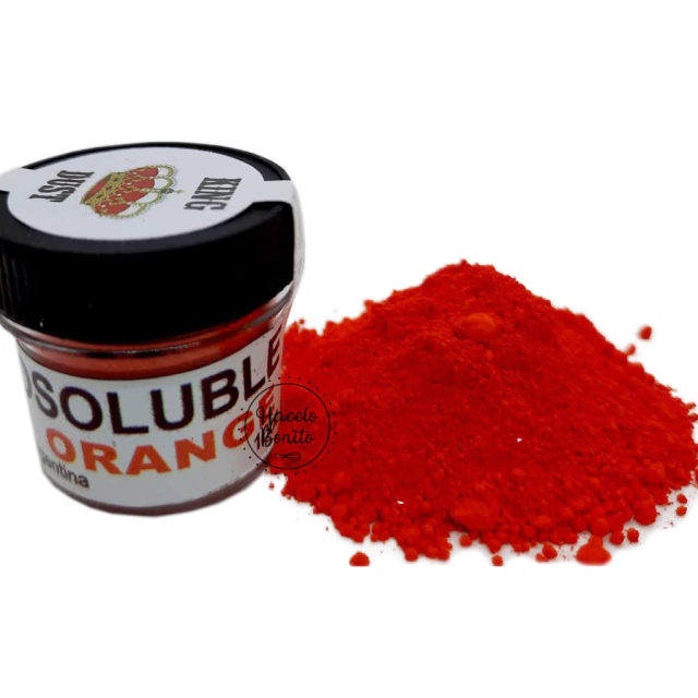 Colorante liposoluble NARANJA. KING DUST