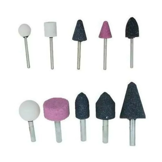 Set Puntas Montadas Barovo Eje 1/8 Y 1/4 Blister X 10 Unidades Pms-141