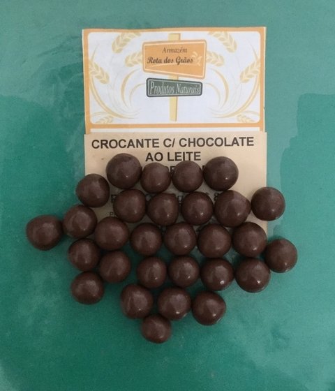 CROCANTE C/CHOCOLATE AO LEITE - 100g