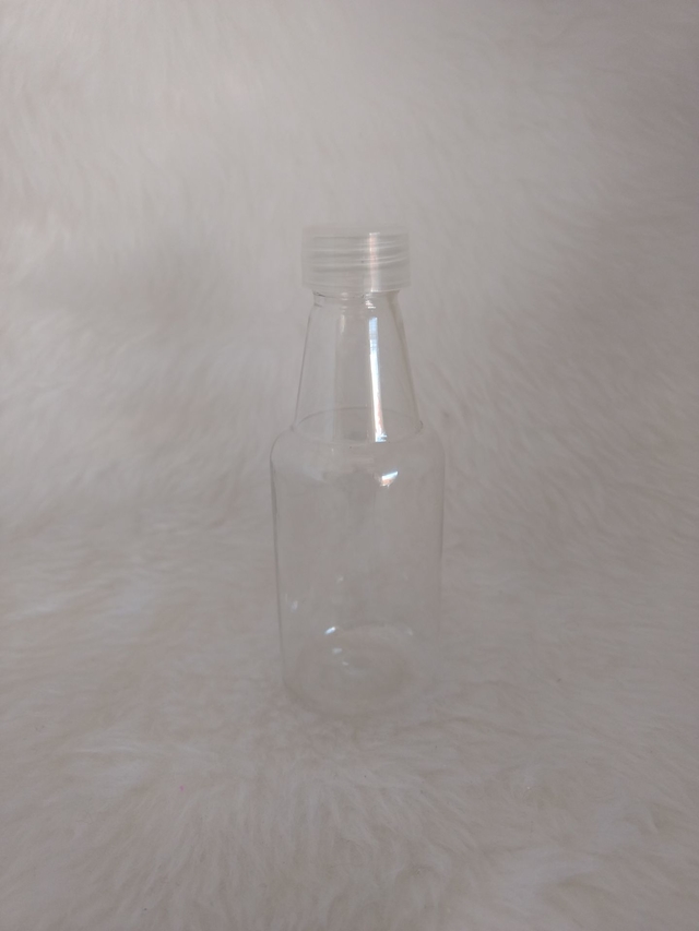 Mini garrafinha transparente 50ml (un) - Leve Mais Luxo