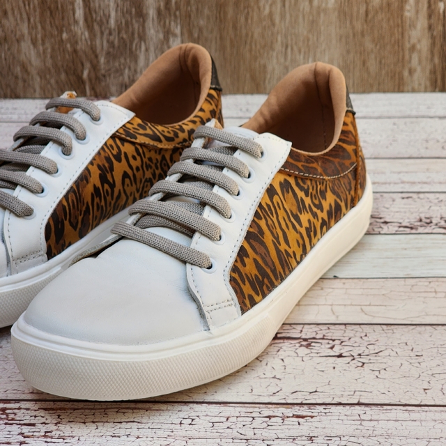 GLENDA Leopardo/Blanco/Negro - Comprar en Doccia