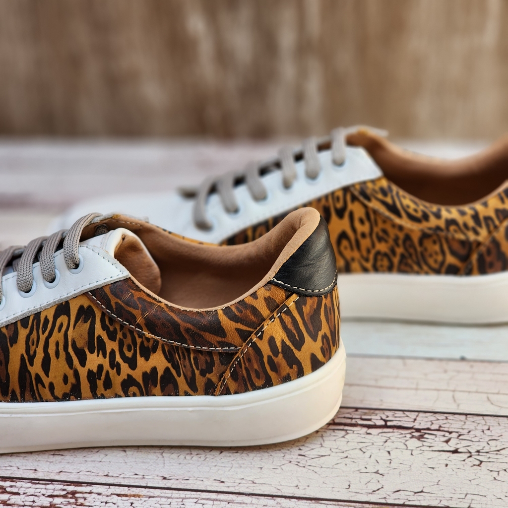 GLENDA Leopardo/Blanco/Negro - Comprar en Doccia