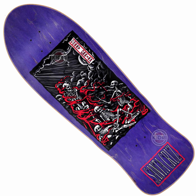 Shape Santa Cruz - OBrien Purgatory Reissue Deck 9,85"