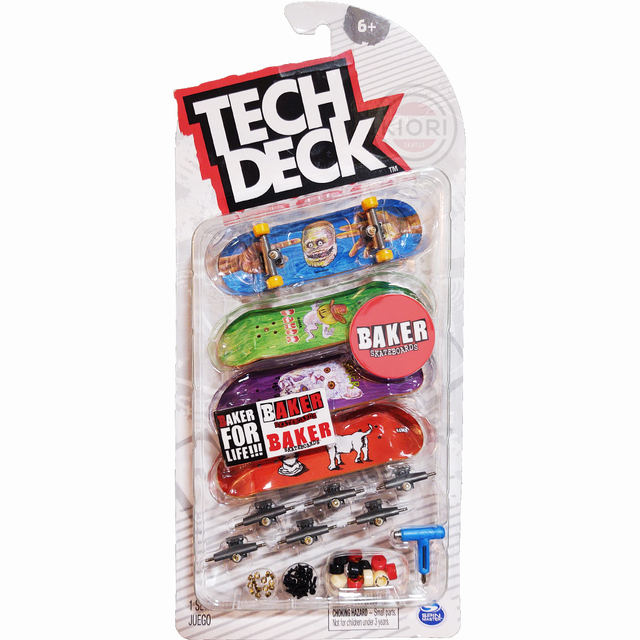 Skate de Dedo Coleção Baker - Tech Deck Ultra DLX
