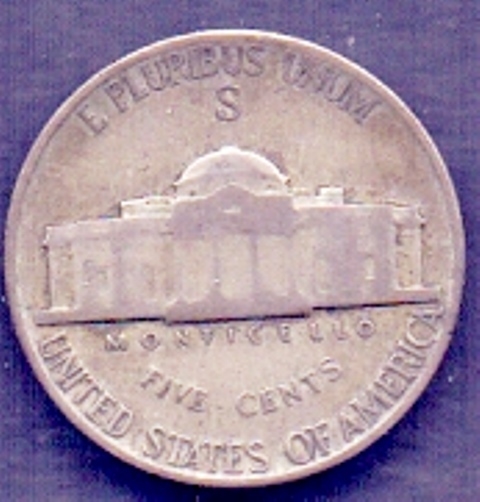 P4025 ..... ESTADOS UNIDOS - 5 CENTS 1943 " S