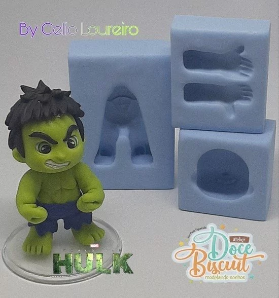 Molde - Hulk Fofinho by Célio Loureiro (P)