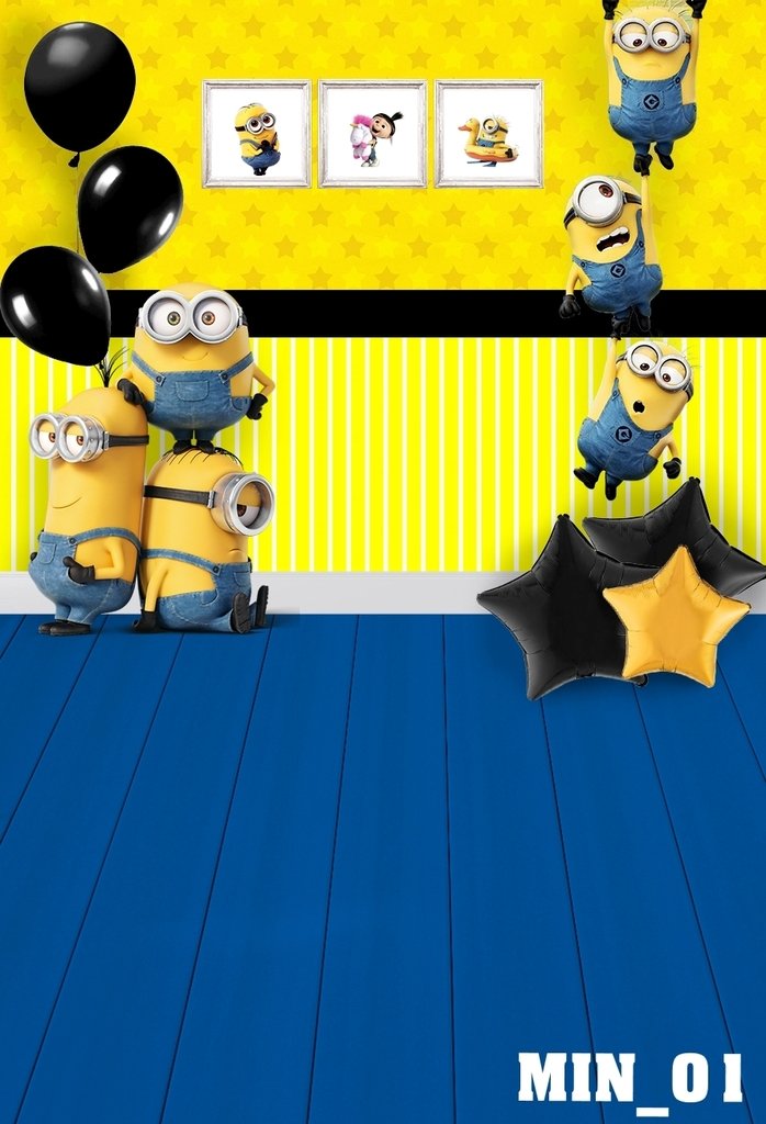 MINIONS 01 - Comprar em Cirandinha Fundos