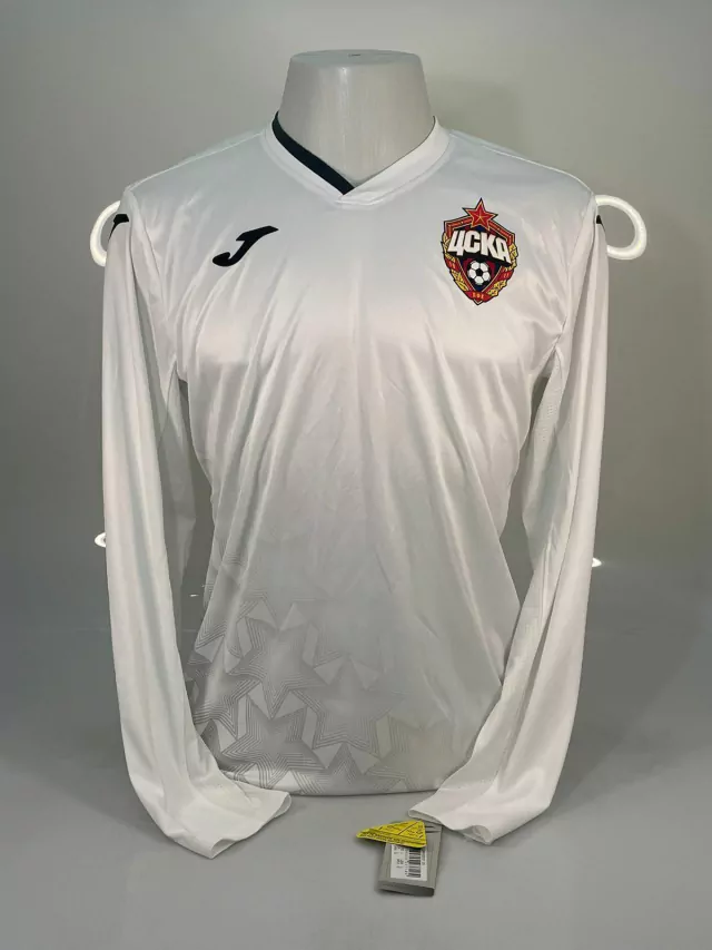 CAMISA CSKA MOSCOU 2021 MANGA LONGA BRUNO FUCHS ORIGINAL DA EPOCA