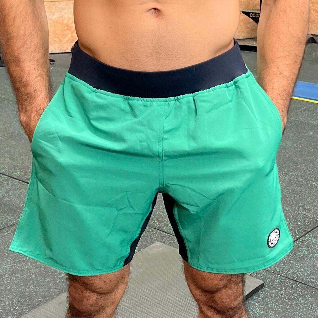 Short Masc Tactel C/ Fend Bs Verde Bandeira