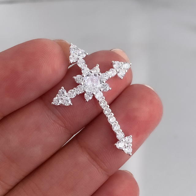 DIJE CRUZ JIDEN 3.5CM - Comprar en cielo chicc