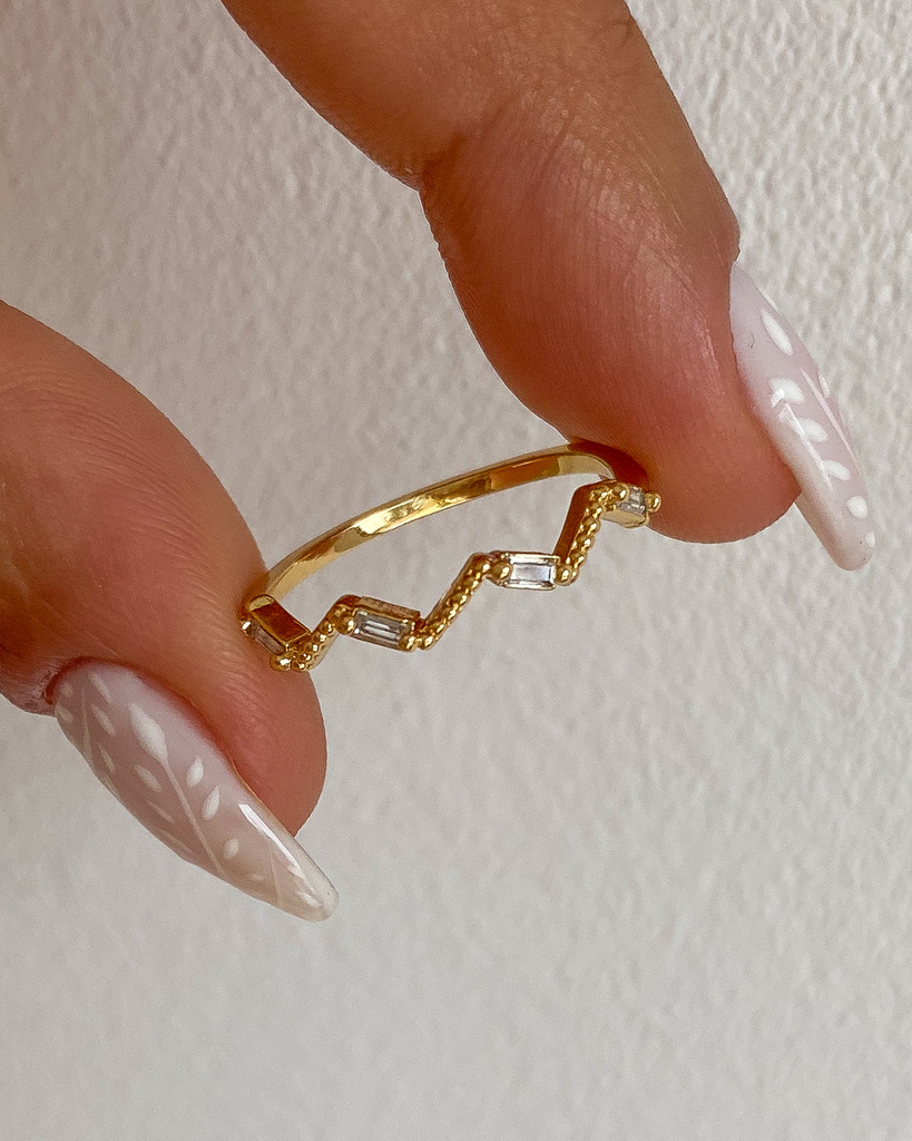 ANILLO ZIG ZAG BRIGHT - Comprar en cielo chicc