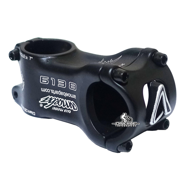 Stem Bicicleta Mtb Ruta Amoeba Aluminio 31.8 +-7° Liviano