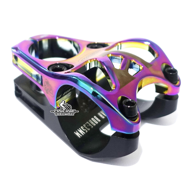 Stem Bici Dh Dirt Amoeba 35mm +-0° Aluminio Cnc Tornasolado