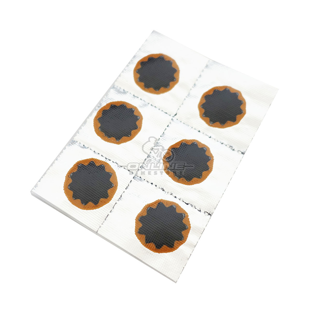 Parches Camara Bicicleta Tg Redondo 30mm Caja 98 Unidades