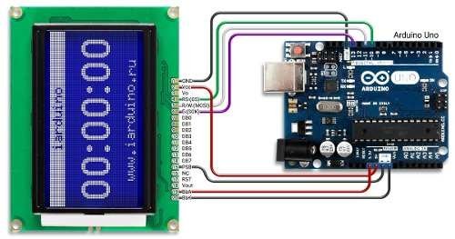isla impermeable matar display lcd grafico 128x64 arduino Mentalidad Enriquecer Escribe un reporte