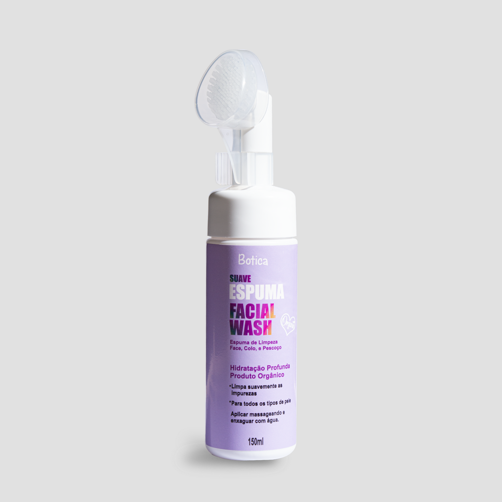 Espuma Organica - Suave Facial Wash | Cadê Meu Cosmético