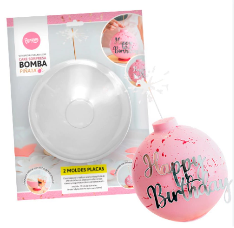 Cake Sorpresa Bomba Piñata Parpen - Cotillón Amorosi