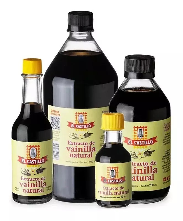 Extracto Vainilla El Castillo - Cotillón Amorosi
