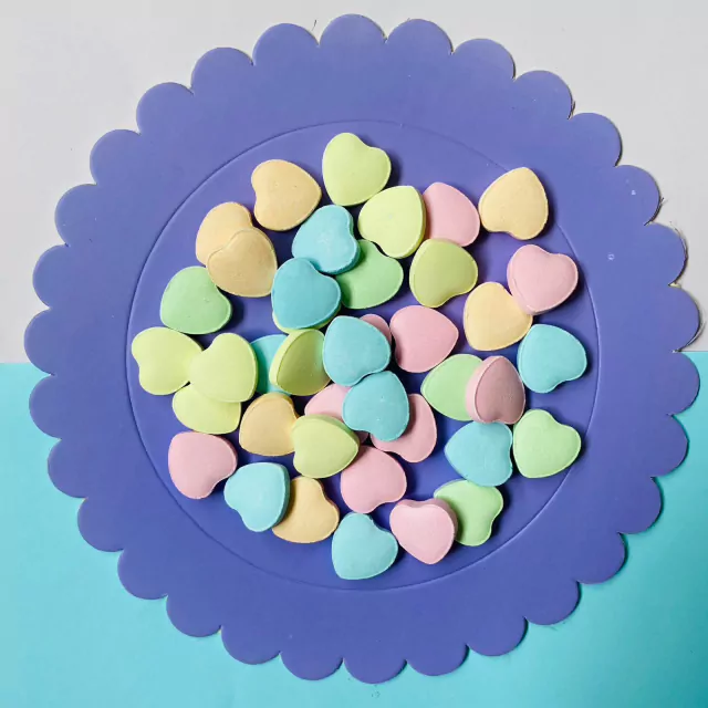 pastillas comprimidas color pastel - Cotillón Amorosi