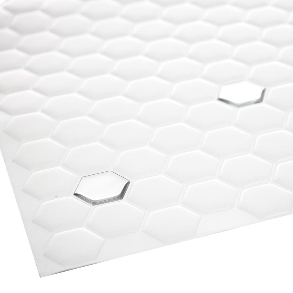 Pastilha Adesiva Resinada Códigos HE320 Hexagonal pequena