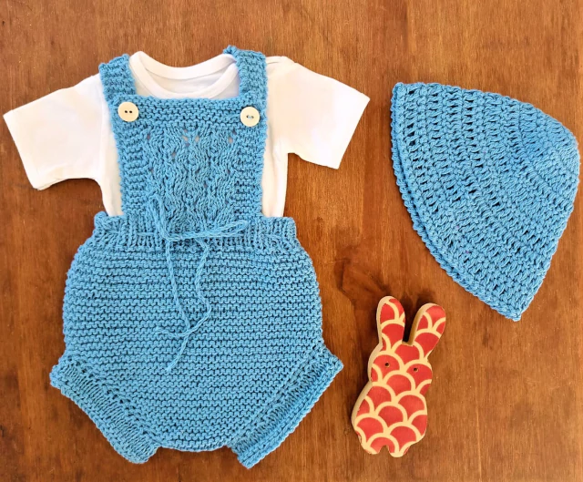 Jardinero Bombachudo Celeste - Comprar en Chimbilay