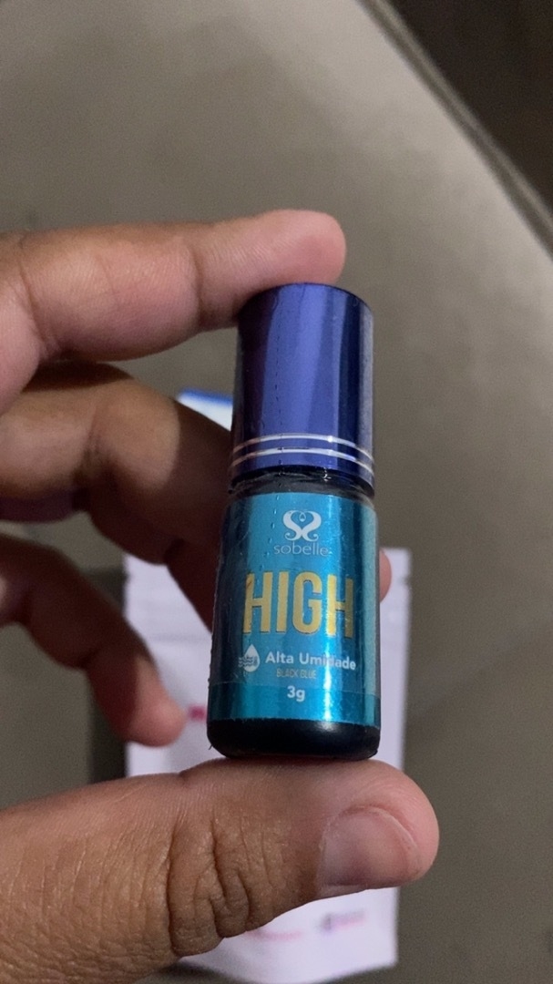 Cola Para Alongamento De Cílios High Sobelle 3ml